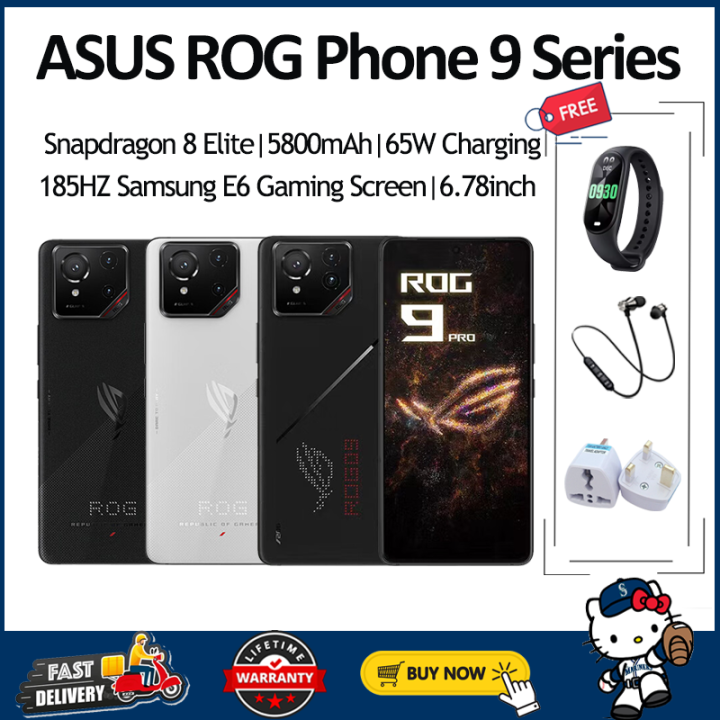 ASUS ROG Phone 9/ ROG Phone 9pro Gaming Phone/Qualcomm Snapdragon 8 Elite/185HZ Samsung E6 ...
