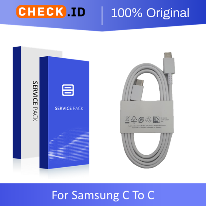 KABEL DATA SAMSUNG TYPE C TO C SUPPORT SUPER FAST CHARGING FOR SAMSUNG ...