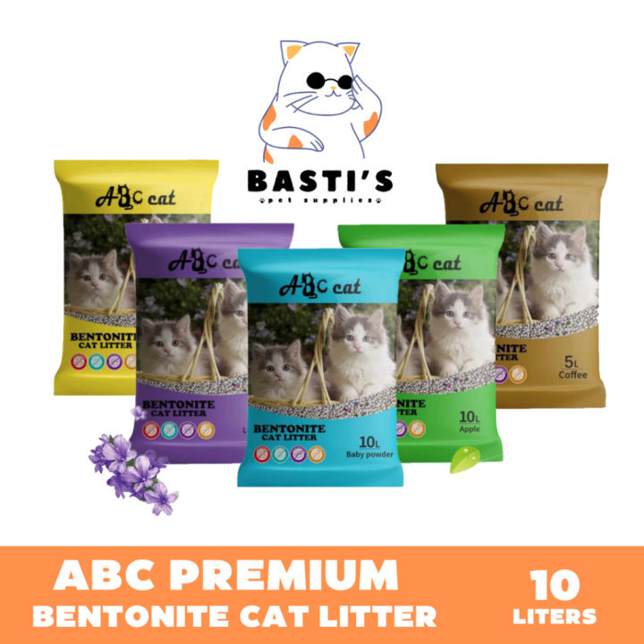 COD ABC Bentonite Cat Litter Sand | Lazada PH