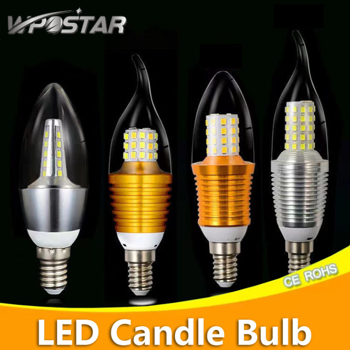 LED Candle Light Bulb E14 E27 Highlight Lamp Light Energy Saving 5W 7W 9W High Bright led Light ...