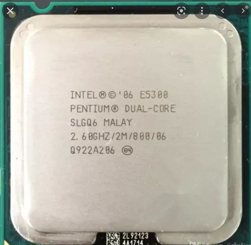ซีพียู Intel Pentium Dual-Core E5300 CPU Processor (2.6Ghz/ 2M /800GHz ...