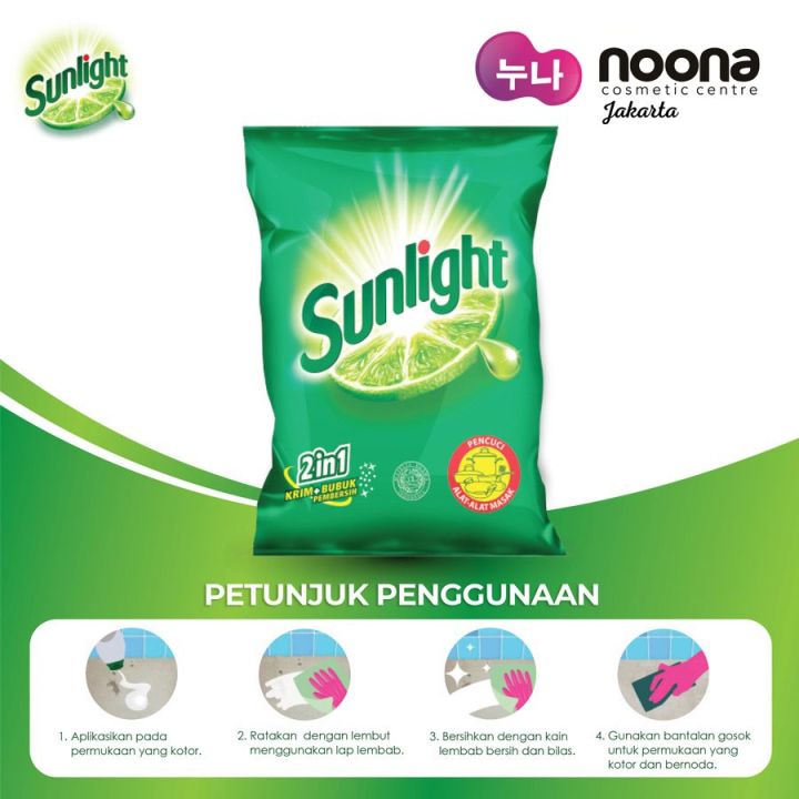 SUNLIGHT LIME CREAM SACHET 270GR -NJ | Lazada Indonesia