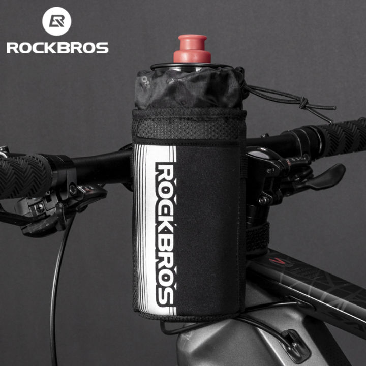 ROCKBROS Bicycle Water Bottle Bag Multi-function Insulated Bike Kettle ...