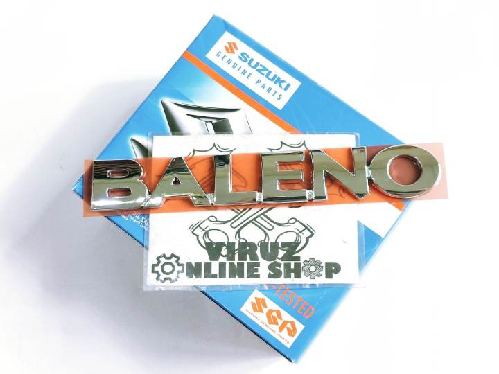 EMBLEM LOGO TULISAN BALENO ORIGINAL SUZUKI | Lazada Indonesia