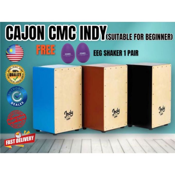 CAJON CMC INDY / DRUM BOX FOR BEGINNER [ READY STOCK | Lazada