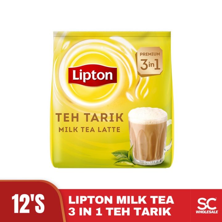 Lipton Milk Tea 3 in 1 Teh Tarik 20g x 12's | Lazada