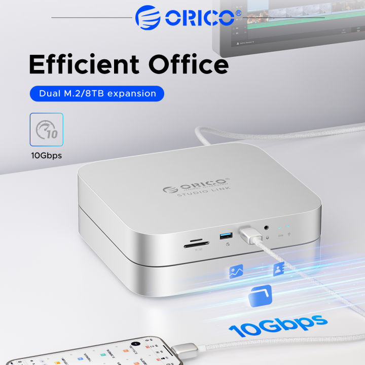 ORICO StudioLink Mac Mini Storage Expansion Solution Elite Edition Mac ...