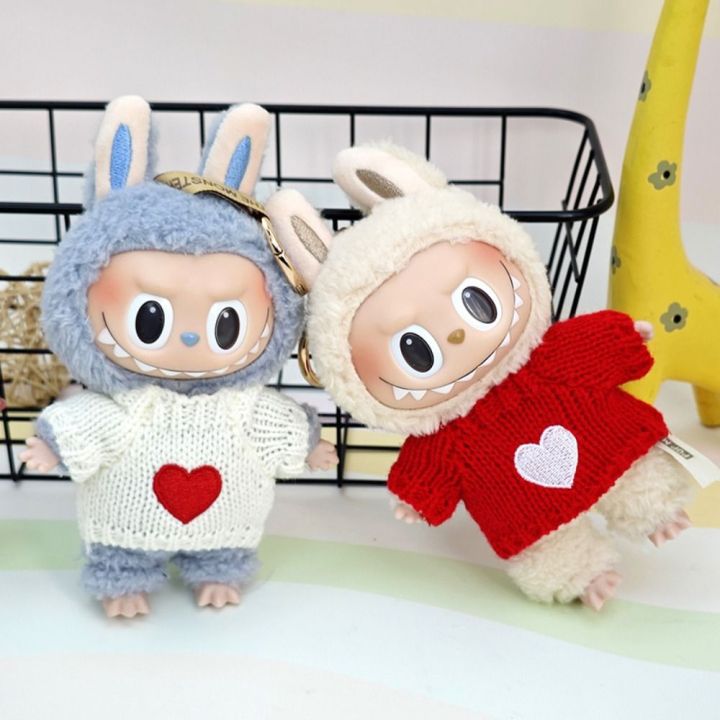 TENDPL Cloth Labubu Doll Clothes Soft Changing Clothes Handmade Doll ...