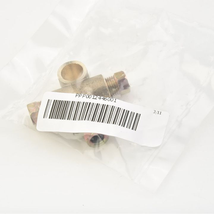 【AUST】 Brake Pipe Fitting 3 Way Tee with 3 M10 Male Nuts for Enhanced ...