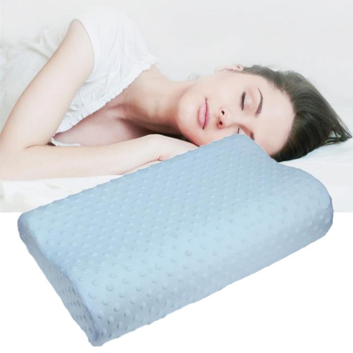Soft Slowly Rebound Memory Foam Space Pillow Cases Neck Cervical ...