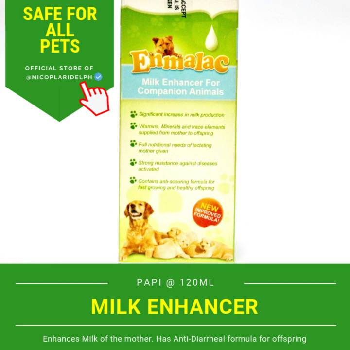 Papi Enmalac Milk Enhancer for Pets (120ml) | Lazada PH