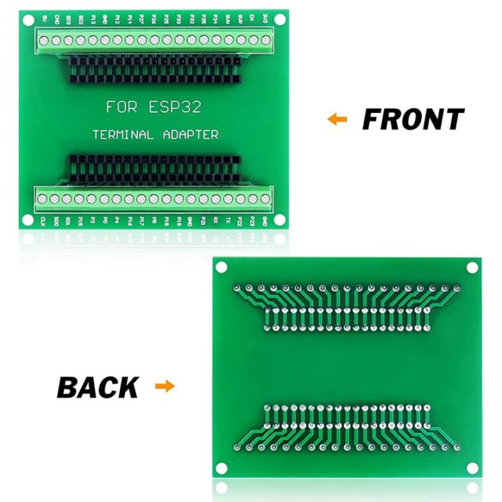 (NFPE) ESP32 Breakout Board Plastic Expansion Board GPIO 1 Into 2 for 38 Pins ESP32S ESP32 ESP ...