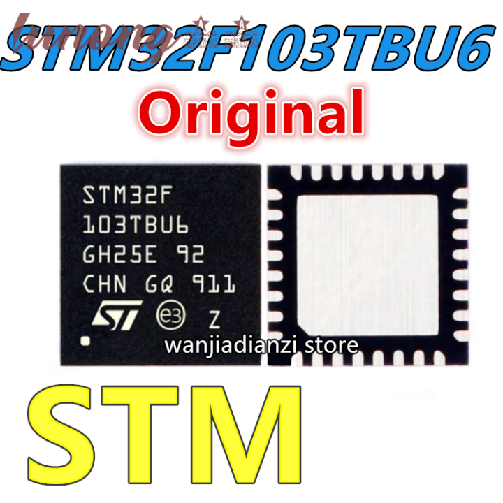 Funo Nieuwe En Originele Stm32f103tbu6 103t8u6 103cbu6 Microcontroller Chip Qfn 32 Bit 
