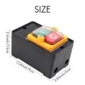 AC 220/380V On/Off Water Proof Push Button Switch KAO-5 for Drill Motor Machine | Lazada PH