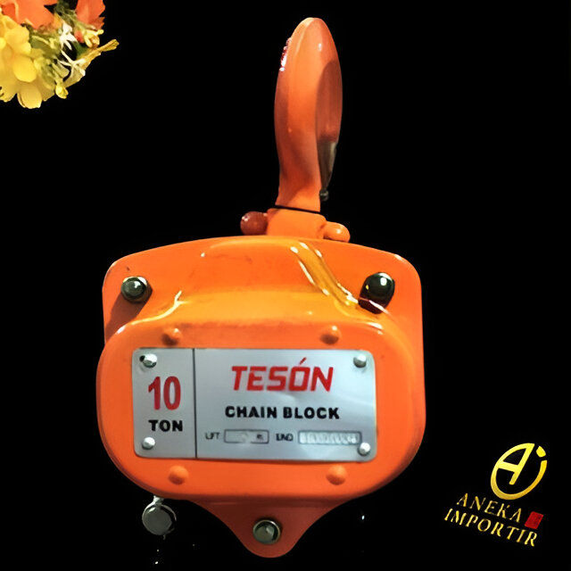 Teson Chain Block 10 Ton x 5 Meter Takel Katrol Hoist Chainblock ...