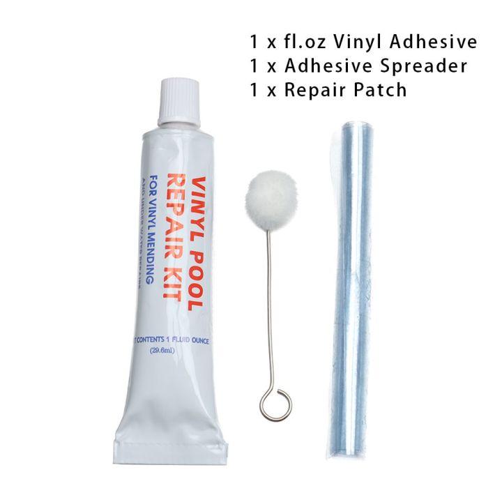 Professional Vinyl Repair Kits PVC Repair Puncture Patch Vinyl Adhesive ...