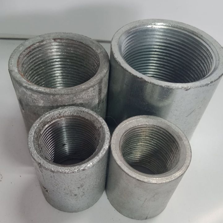 France Coupling sch40 2” 2 1/2” 3” 4” THREADED SCREW TYPE GALVANIZED ...