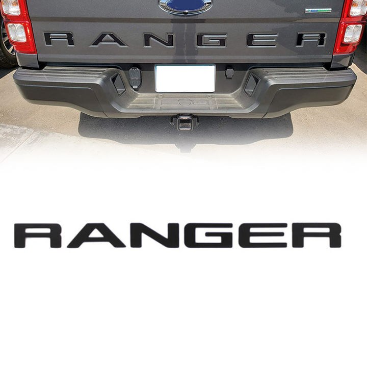Tailgate Insert Letters for Ford Ranger 2019 2020, 3D Raised & Decals ...