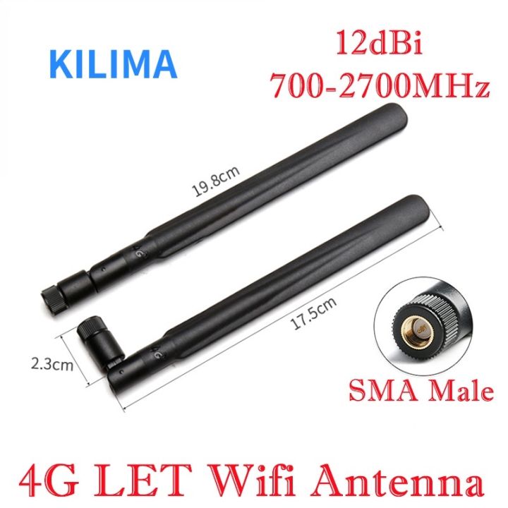 4G Antenna 12dbi for 4G LTE Router External Antenna SMA Male Paddle ...