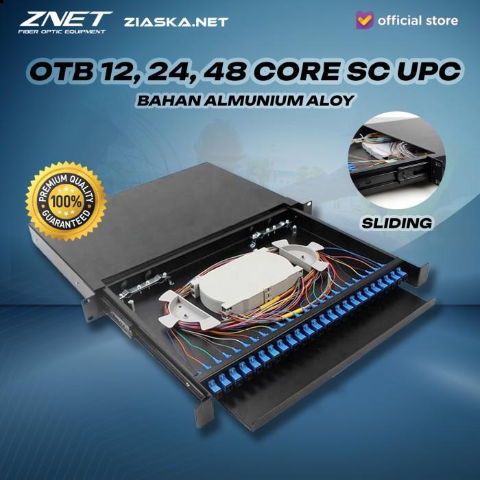 OTB SLEDING 12 24 CORE SC UPC FIBER OPTIC FULLSET BAHAN BESI ALOY ...