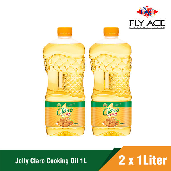 Jolly Claro Cooking Oil PET 1L x 2 | Lazada PH