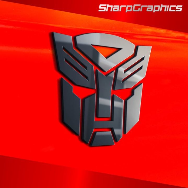 COD Transformers Autobots Decepticons 3D Hood Emblem Set | Lazada PH