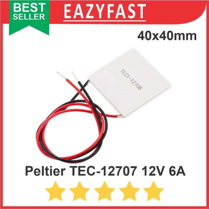 Peltier TEC-12706 Plat Keramik Panas Dingin Dispenser CPU Generator ...
