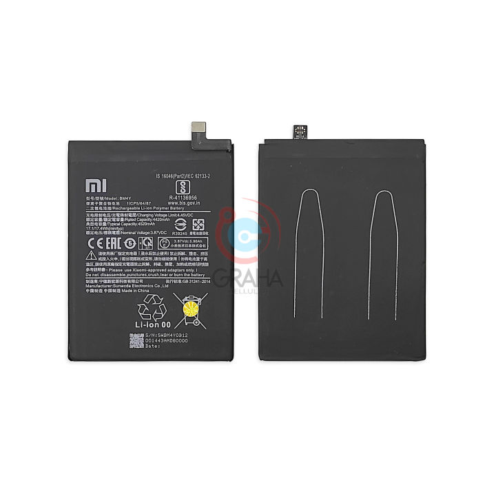 BATERAI / BATTERY / BATRE XIAOMI POCO F3 / F3 PRO BM-4Y ORI | Lazada Indonesia