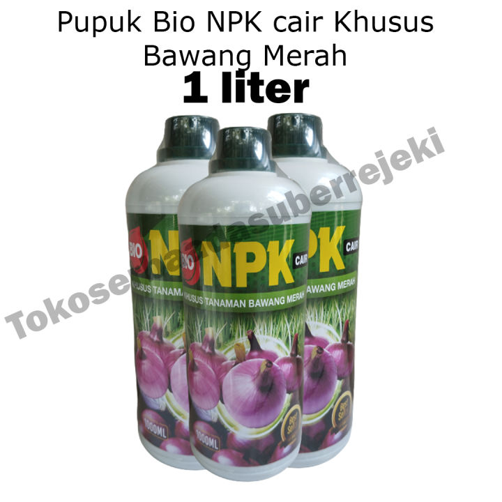 Pupuk Bio Npk Laksa Cair Khusus Tanaman Bawang Merah 1 Liter | Lazada Indonesia