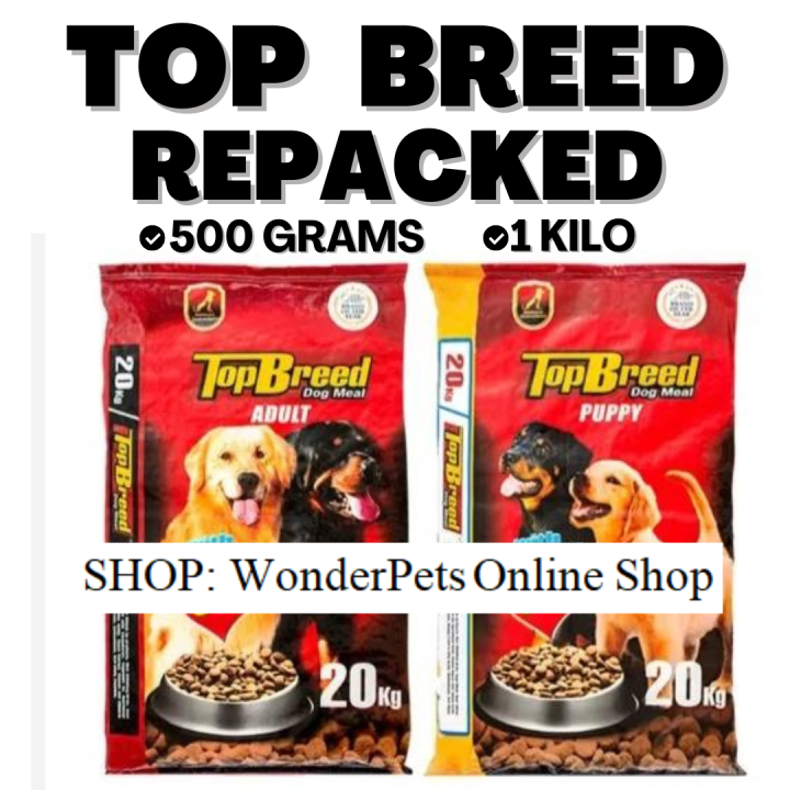 ‼FAST SHIPPING‼ [ 500g, 1kg ] REPACKED Top Breed Dog Dry Food | Top ...