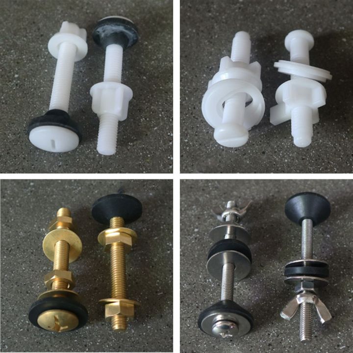 Old Toilet Spare Parts Split Cistern Fixing Screws Bathroom ...