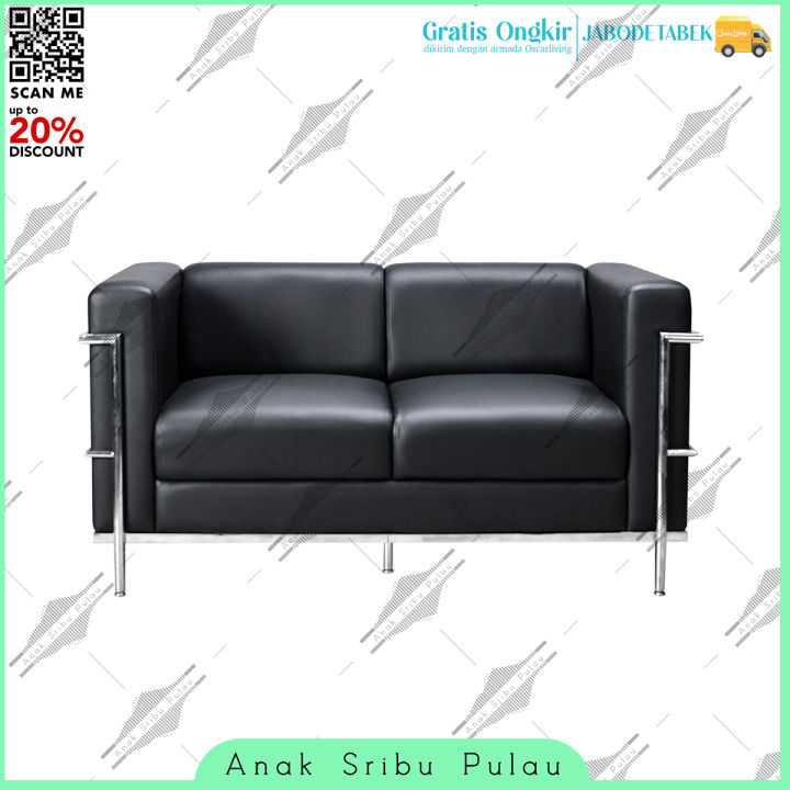 Subaru Sofa Kantor / Sofa Tamu Arisa Minimalis Modern - 2 Seater ...