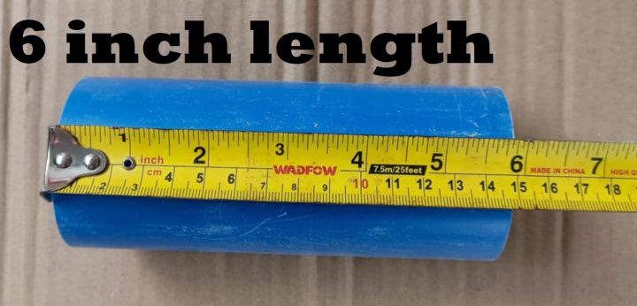 (SOLD 4 INCH LENGTH) BIOPIPE PVC BLUE PIPE SIZE 1/2 INCH TO 2 INCH ...