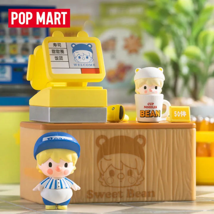 Original POP MART Sweet Bean 24-Hour Convenience Store Series Action ...