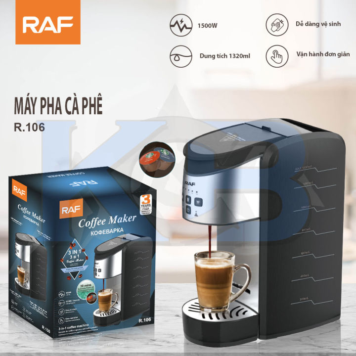 Máy Pha Cà Phê RAF R106 hàng chính hãng, giá rẻ, chất lượng cao | Lazada.vn