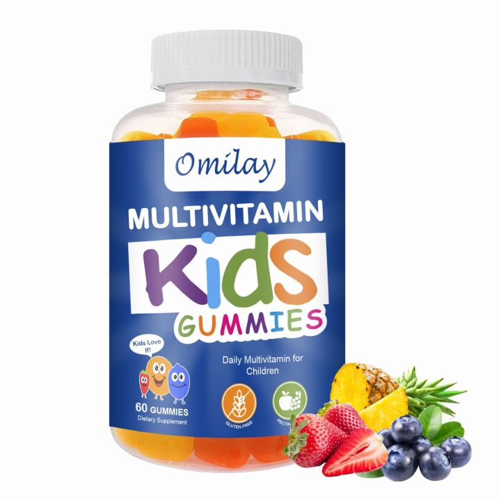 Omilay Multivitamin Kids Gummies Supplement Vitamin Healthy Biotin ...