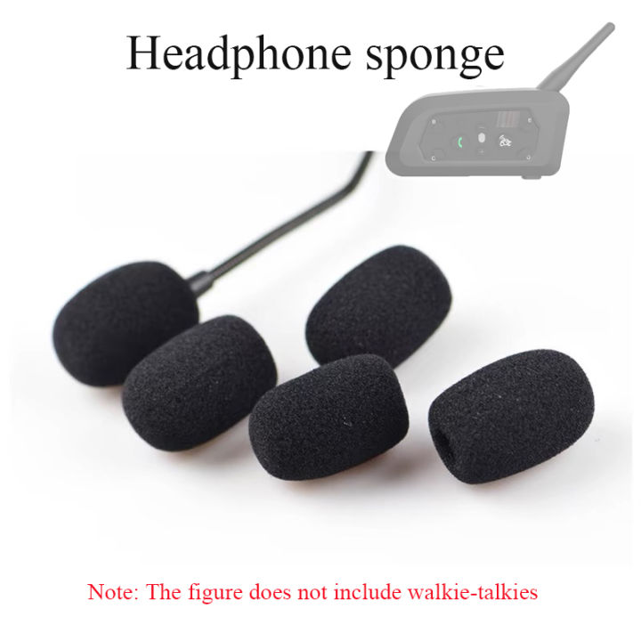Headset microphone sponge For EJEAS V6 PRO+ Motorcycle Intercom Helmet ...