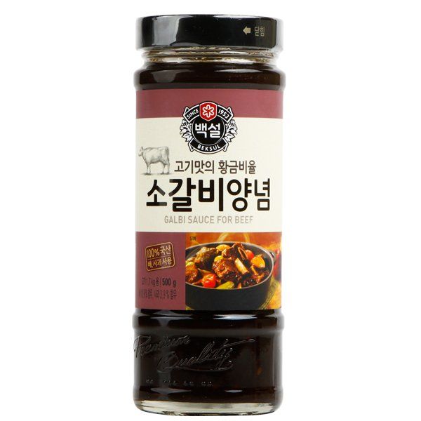 CJ Beksul Korean Galbi Sauce for Beef (3 x 500g) | Lazada PH