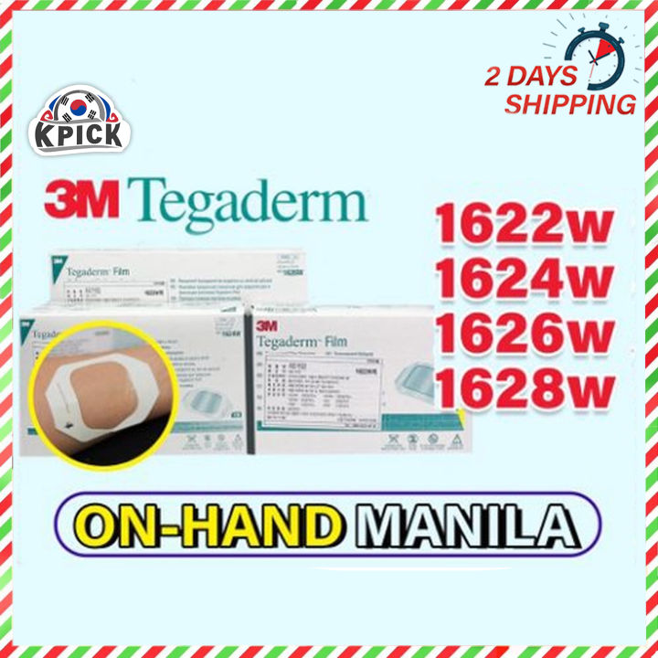 3m Tegaderm Transparent Film Dressing 1622W, 1624W, 1626W | Lazada PH