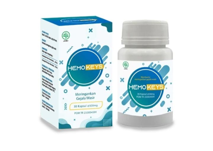 Hemokeys Original Obat Wasit Dan Ambien Hilang Seketika Herbal | Lazada ...
