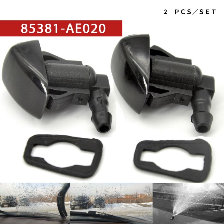 2x Windshield Wiper Spray Jet Washer Nozzle for Toyota Camry Sienna ...