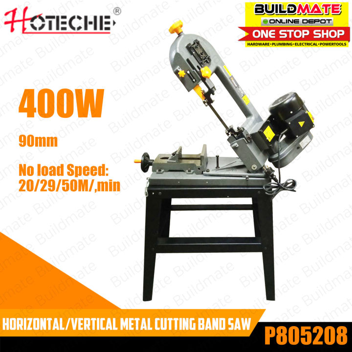 HOTECHE Horizontal / Vertical Metal Cutting Band Saw 90mm 400W P805208 ...