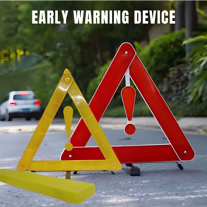 OAPC Early Warning Device Triangle Sign for Road Vehicles and Safety ...