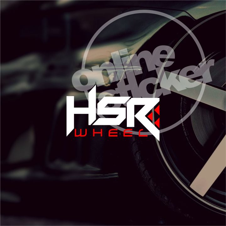 Stiker HSR wheel | cutting sticker | Lazada Indonesia