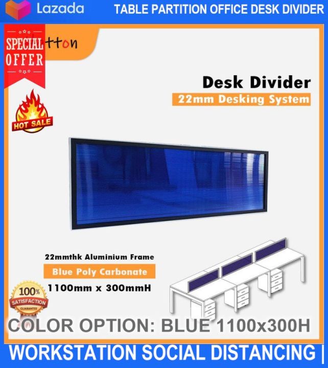 Table Partition Office Desk Divider | Workstation Social Distancing ...