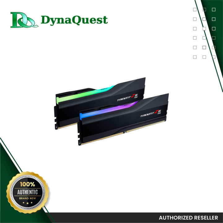 GSkill Trident Z5 RGB 32GB 16x2 DDR5 6000MHz F5-6000J3636F16GX2-TZ5RK ...