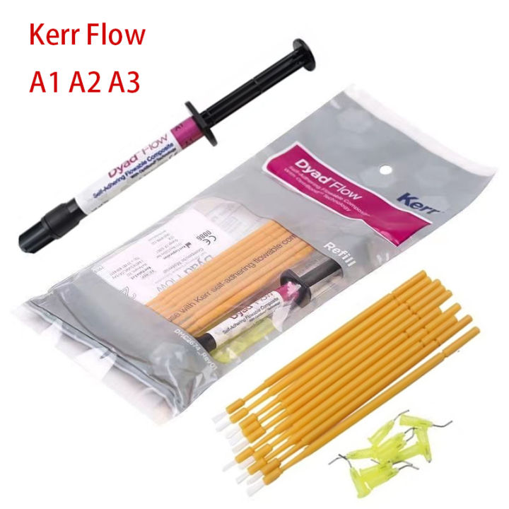 Kerr Dyad Flow composite 2 g Dental Self Adhesive Resin Self Etching ...