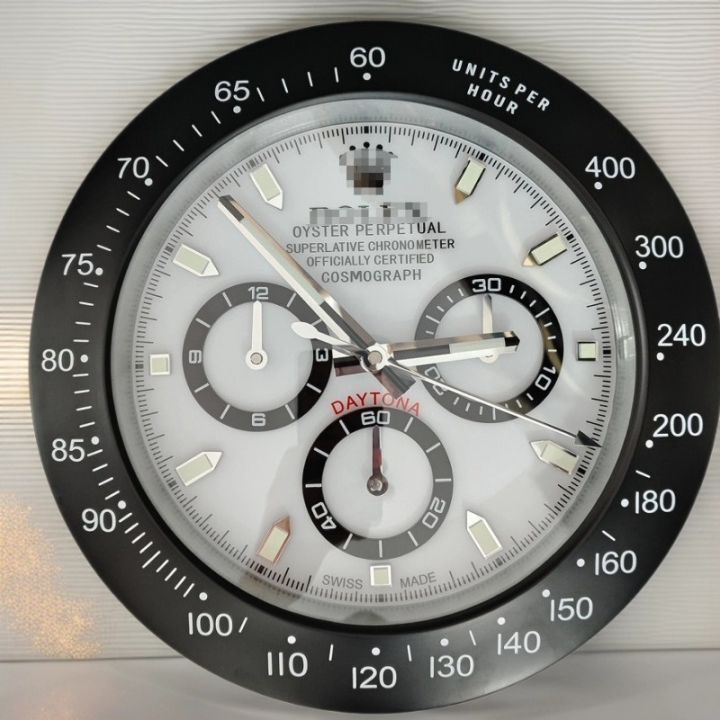 wall clock genuine silent wall clock 14 inch water ghost Daytona Rausch ...