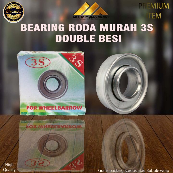 Bearing Roda 3S Double Besi Original / Bearing Bering Bantalan Roda ...