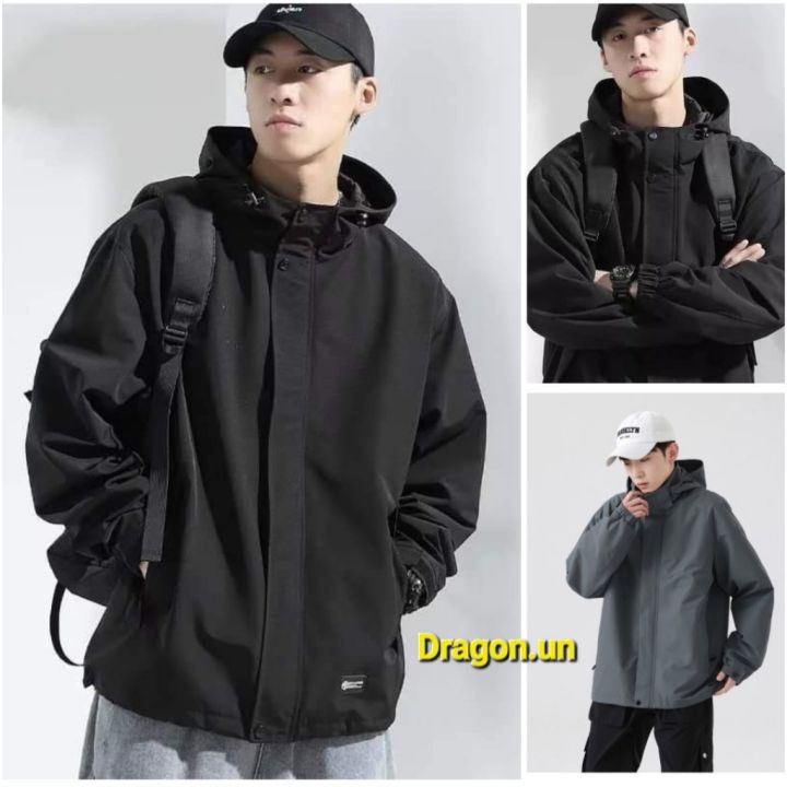 [𝐃𝐑𝐀𝐆𝐎𝐍.𝐔𝐍:𝐬𝐢𝐳𝐞 𝐒->𝟒𝐗𝐋 ] áo khoác dù chống nắng nam-nữ 2 lớp kháng nước ...
